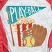 Softball PNG File. Play Ball Sublimation File - Etsy