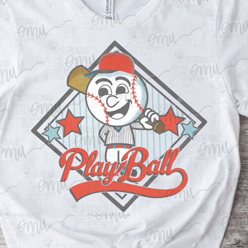 Baseball PNG File Play Ball Sublimation File - Etsy