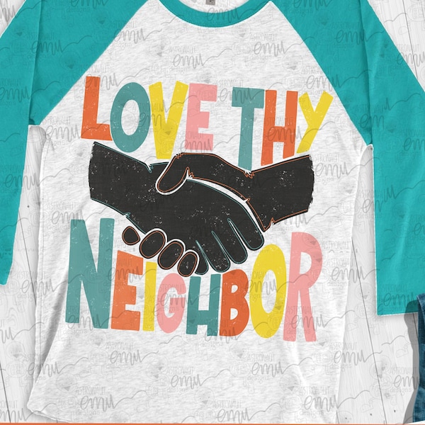 Love Thy Neighbor - Etsy
