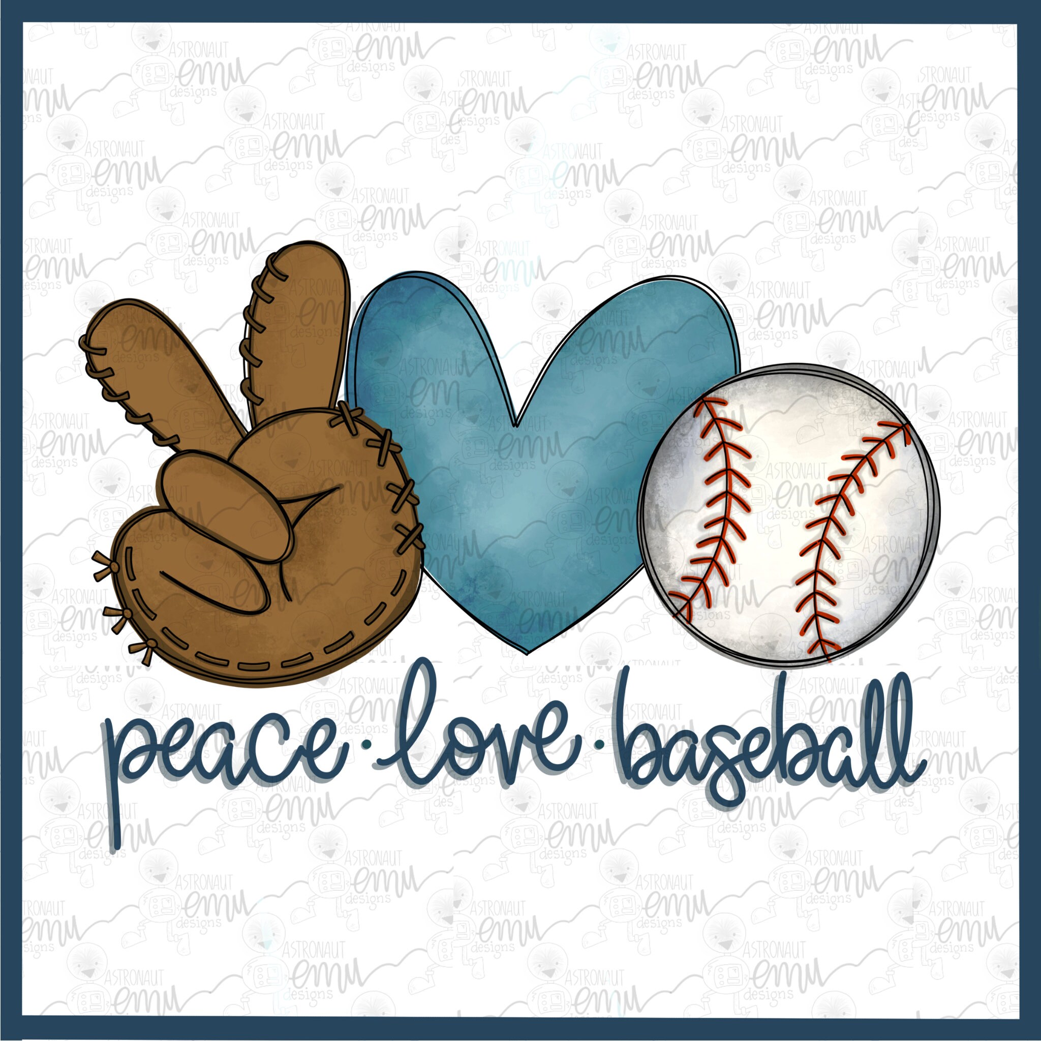 Embellishments Paper, Party & Kids Baseball Sublimation designs ...