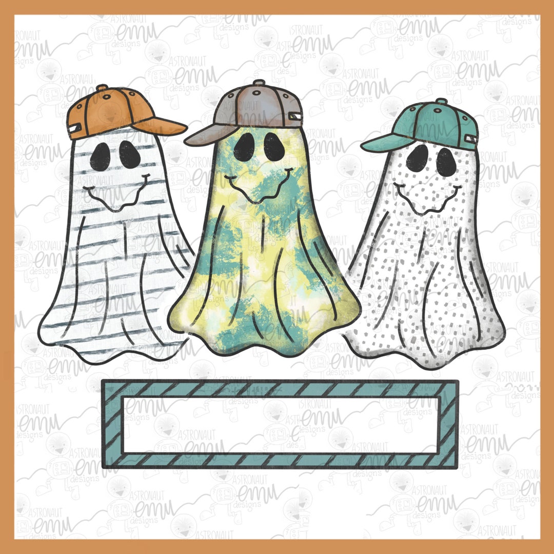 Boys Ghost PNG File, Halloween Sublimation File - Etsy