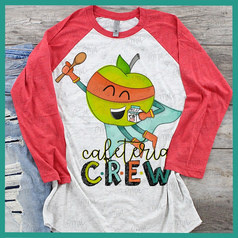 Cafeteria Crew PNG File | Etsy