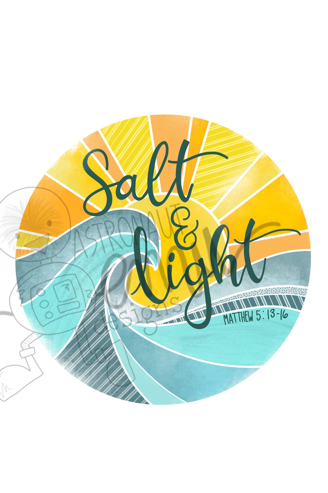 Salt and Light PNG, Matthew 5:15-16 Sublimation File - Etsy