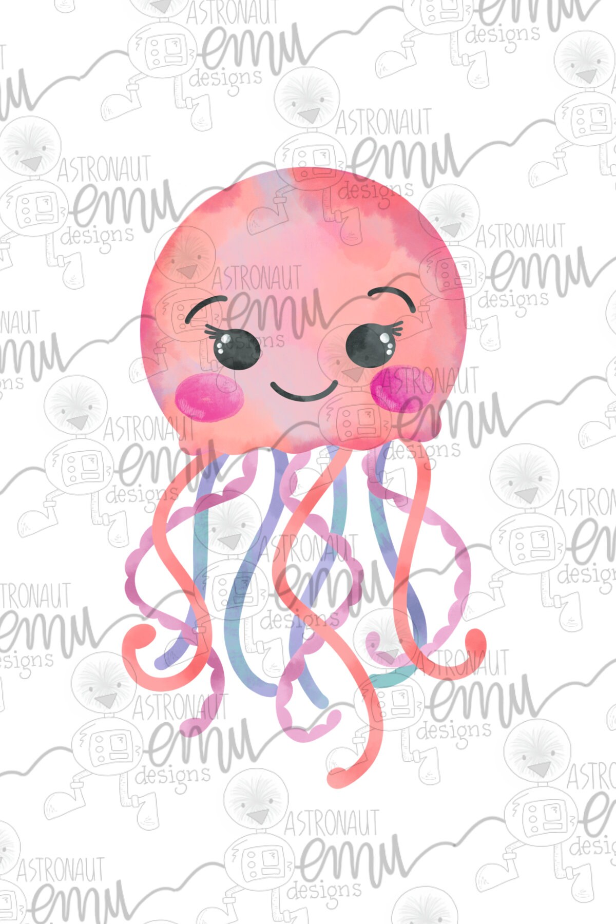 4 Files Sea Animal Friends PNG Ocean Creatures Sublimation | Etsy