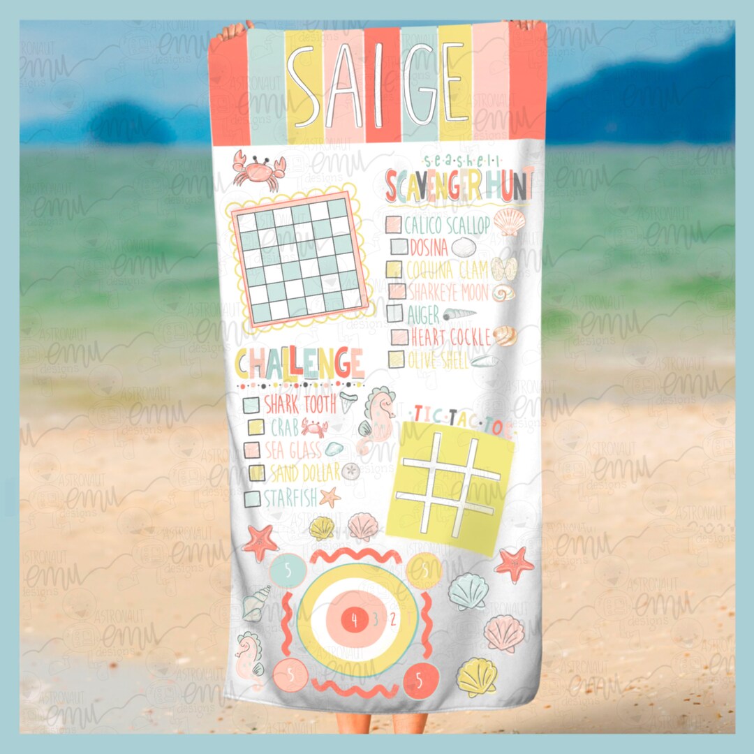 Game Board Beach Towel PNG Files - Etsy