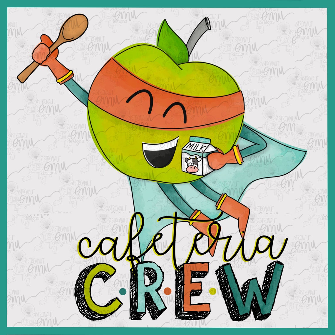 Cafeteria Crew PNG File | Etsy
