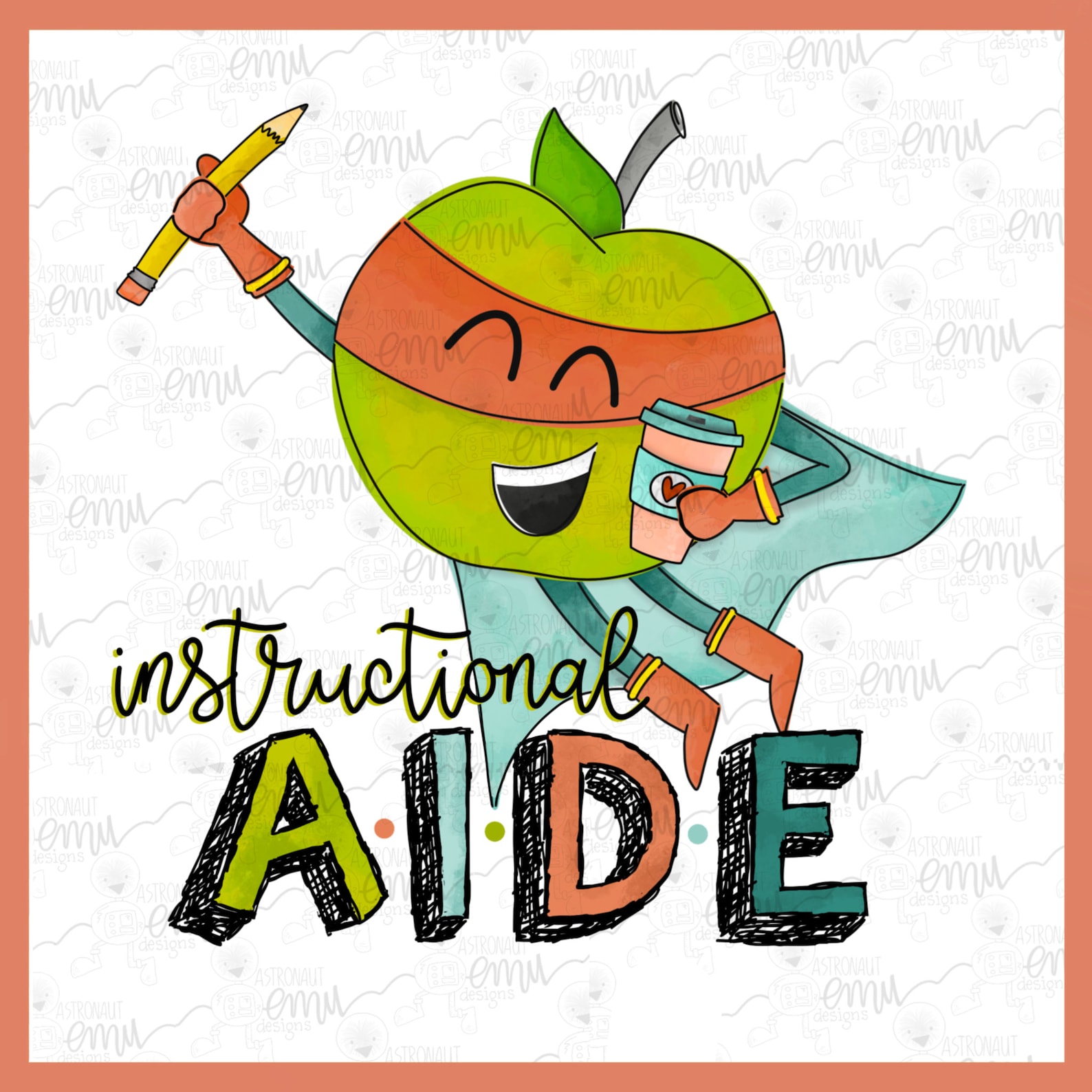 Instructional Aide PNG File - Etsy