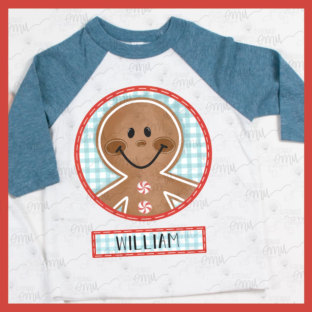 Gingerbread Boy PNG File, Gingerbread Man Sublimation File - Etsy