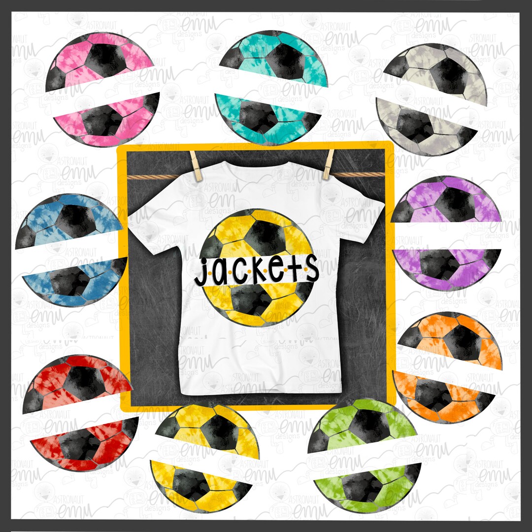 10 Files, Soccer Team PNG Files, Soccer Ball Sublimation File - Etsy