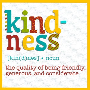 2 Files, Kindness PNG Files, Kindness Dictionary Entry - Etsy