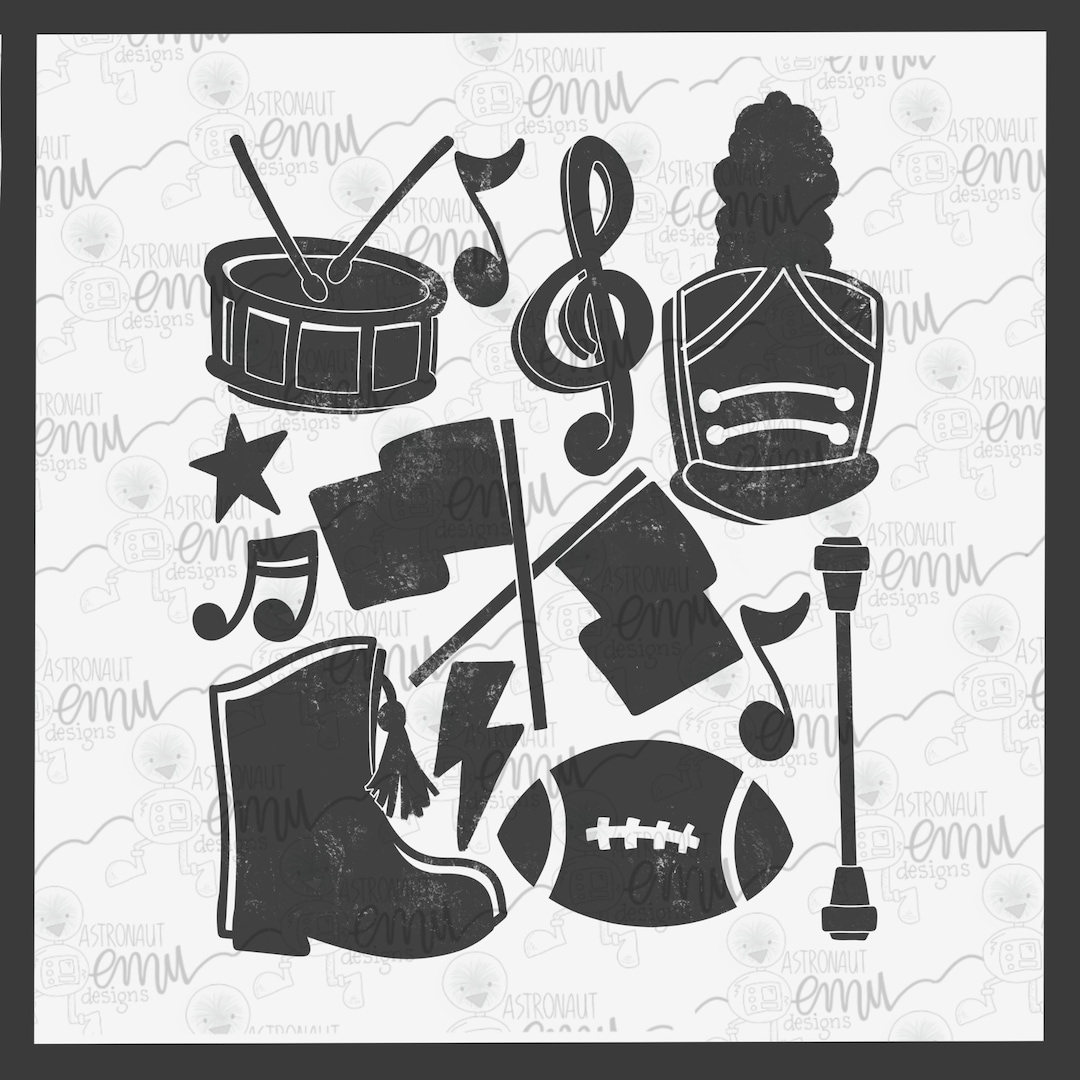 Marching Band PNG File, Sublimation File - Etsy