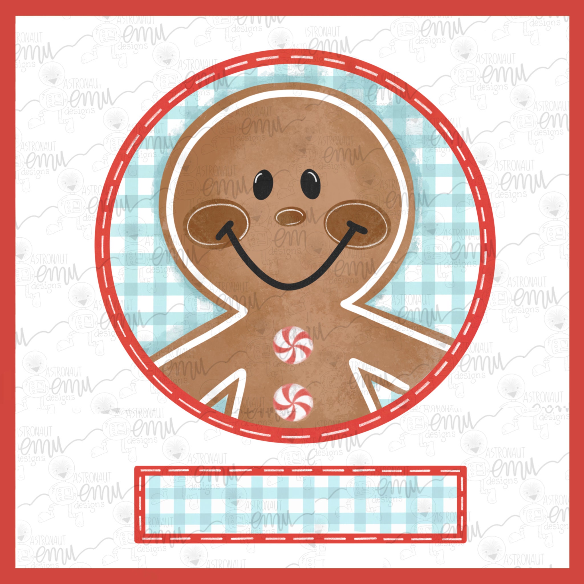 Gingerbread Boy PNG File Gingerbread Man Sublimation File - Etsy