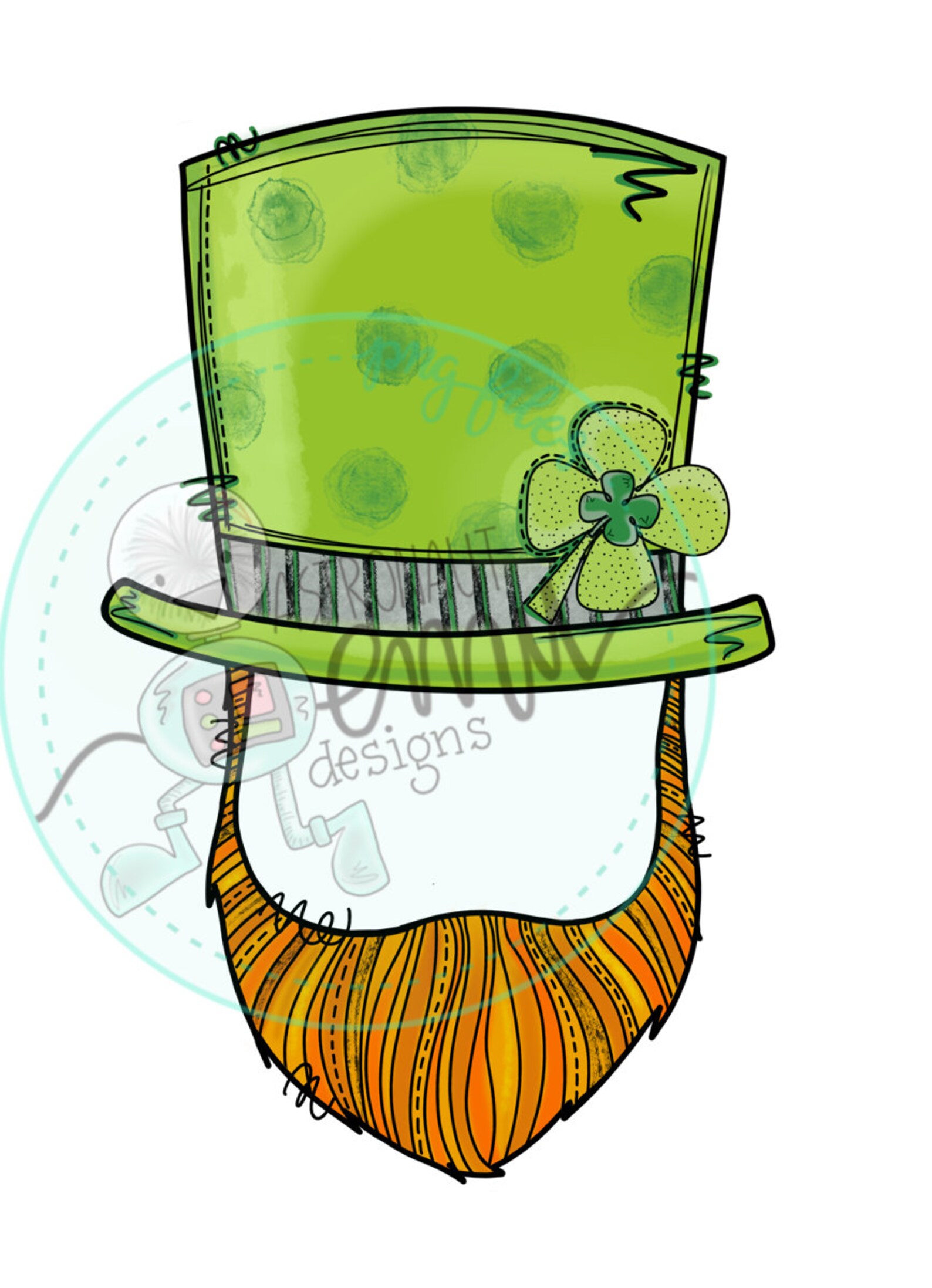 St. Patrick’s Day PNG, Leprechaun PNG, Digital Download - Etsy