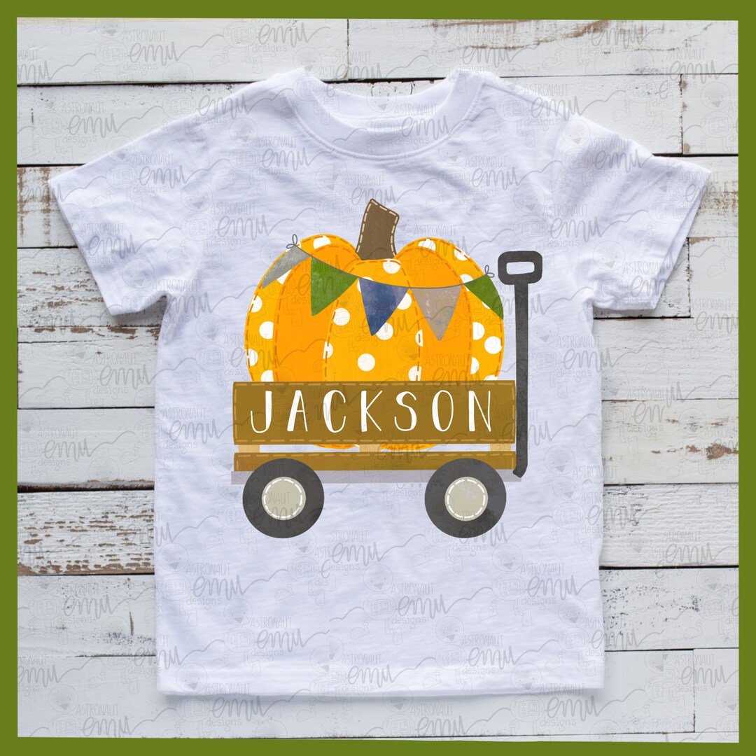 Boy’s Fall PNG File, Pumpkin Patch Sublimation File - Etsy