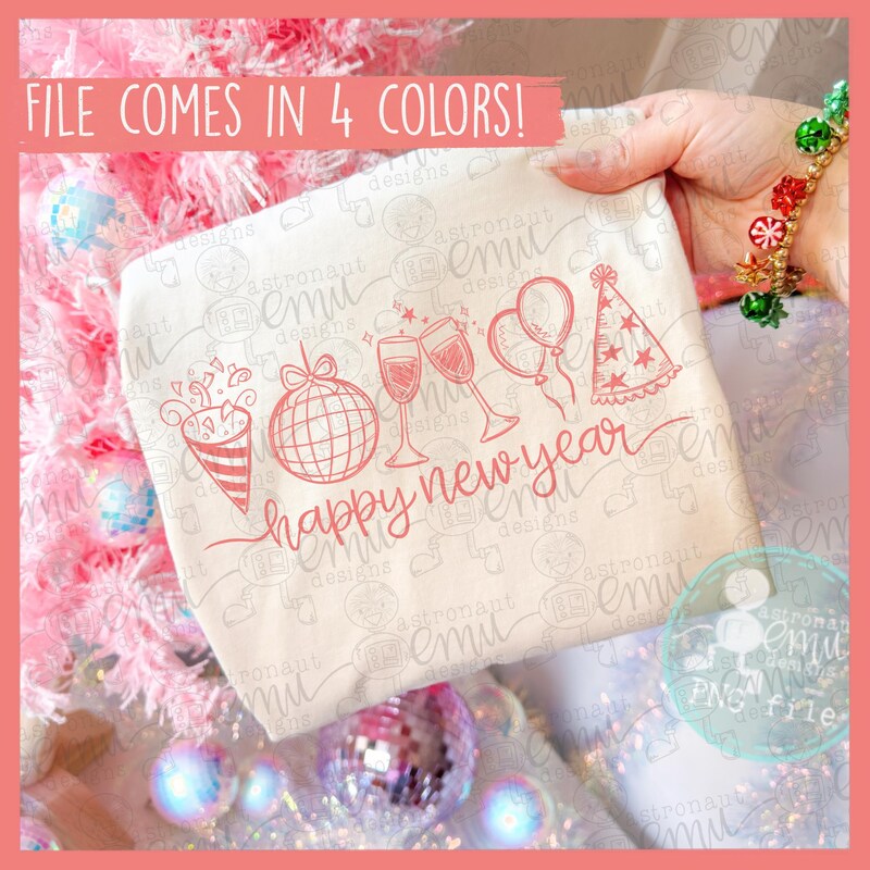 Happy New Year for Fabric - Etsy