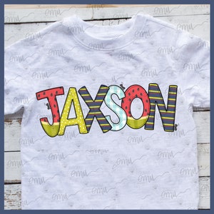 Watermelon PNG Letters - Etsy