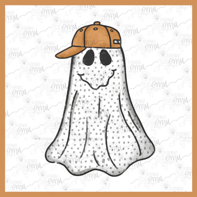 Boys Ghost PNG File Boys Halloween Sublimation File - Etsy