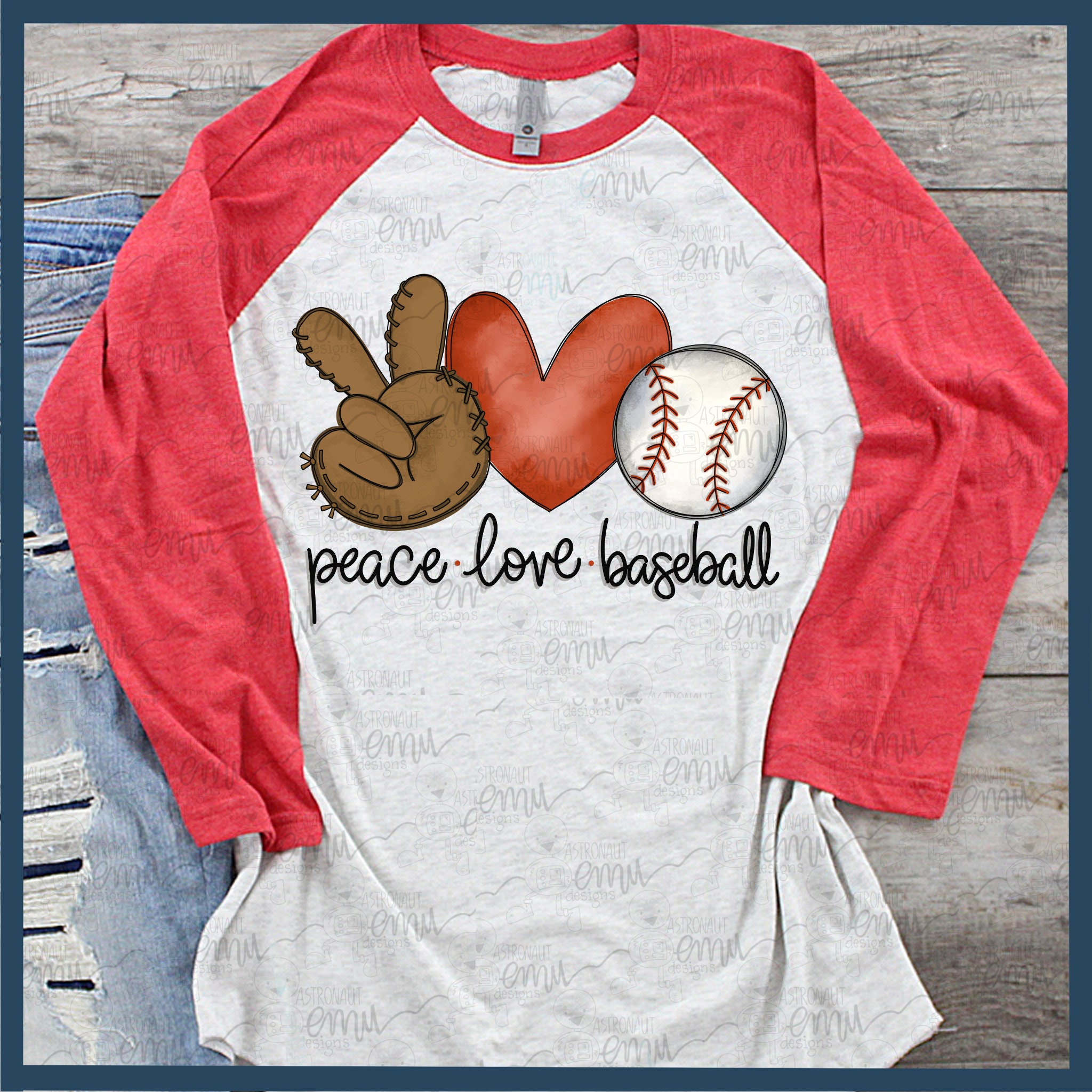 Peace, Love, Baseball Png File, Baseball Sublimation File - Etsy