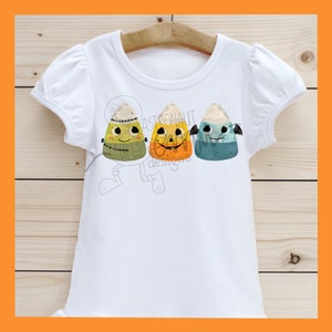 Candy Corn Characters PNG, Kids Halloween PNG - Etsy