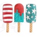 Patriotic Popsicles PNG 4th of July Sublimation Fourth of - Etsy