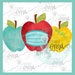 2 Files, Teacher PNG Files, Face Mask Apple PNG - Etsy