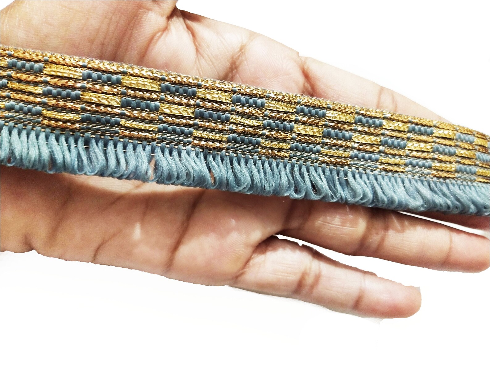 Indian Grey Fringe Trim Boho Fringe Trims Crafting Sewing - Etsy