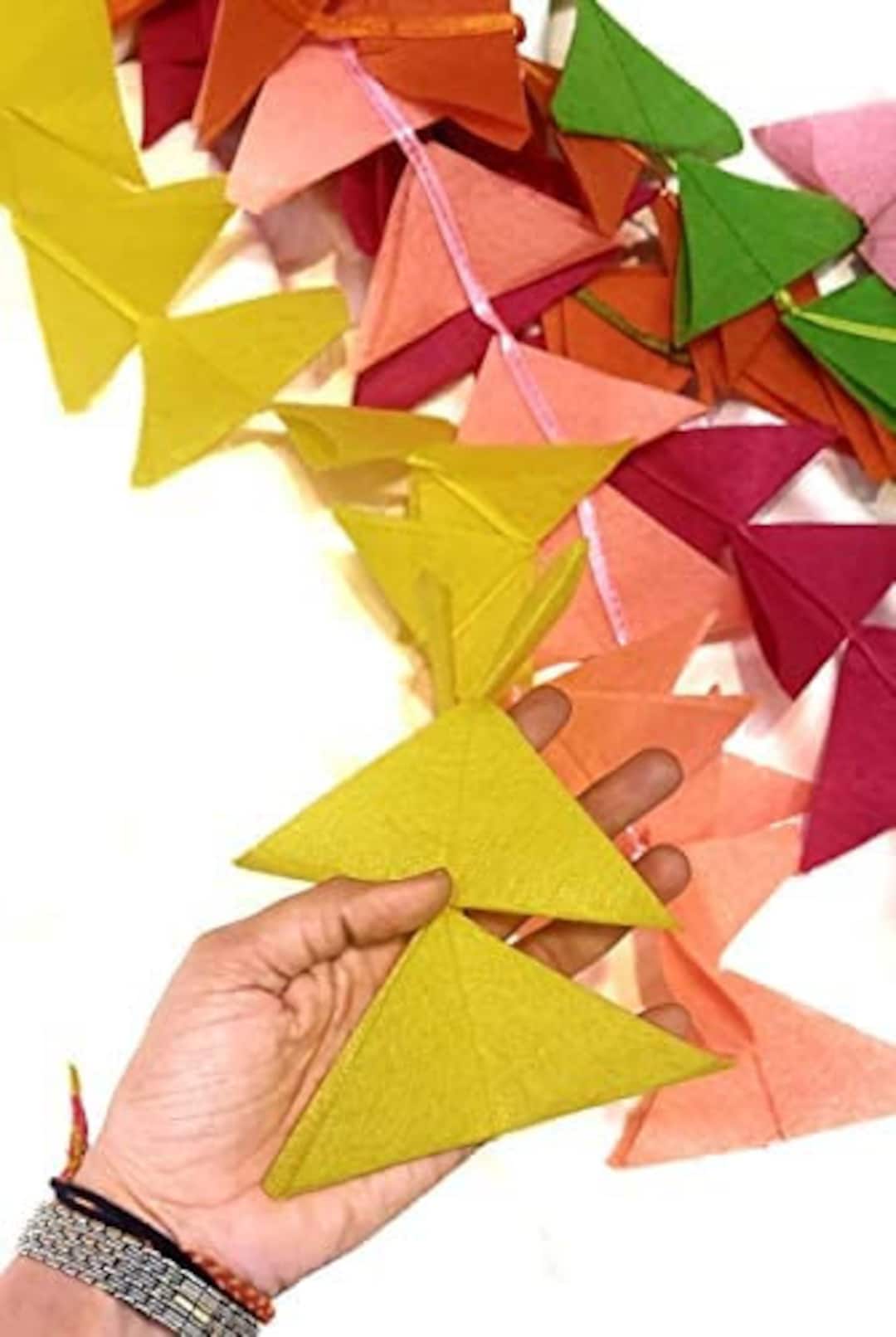 Triangle String Toran Colorful Hanging for Decorating Your Home ...