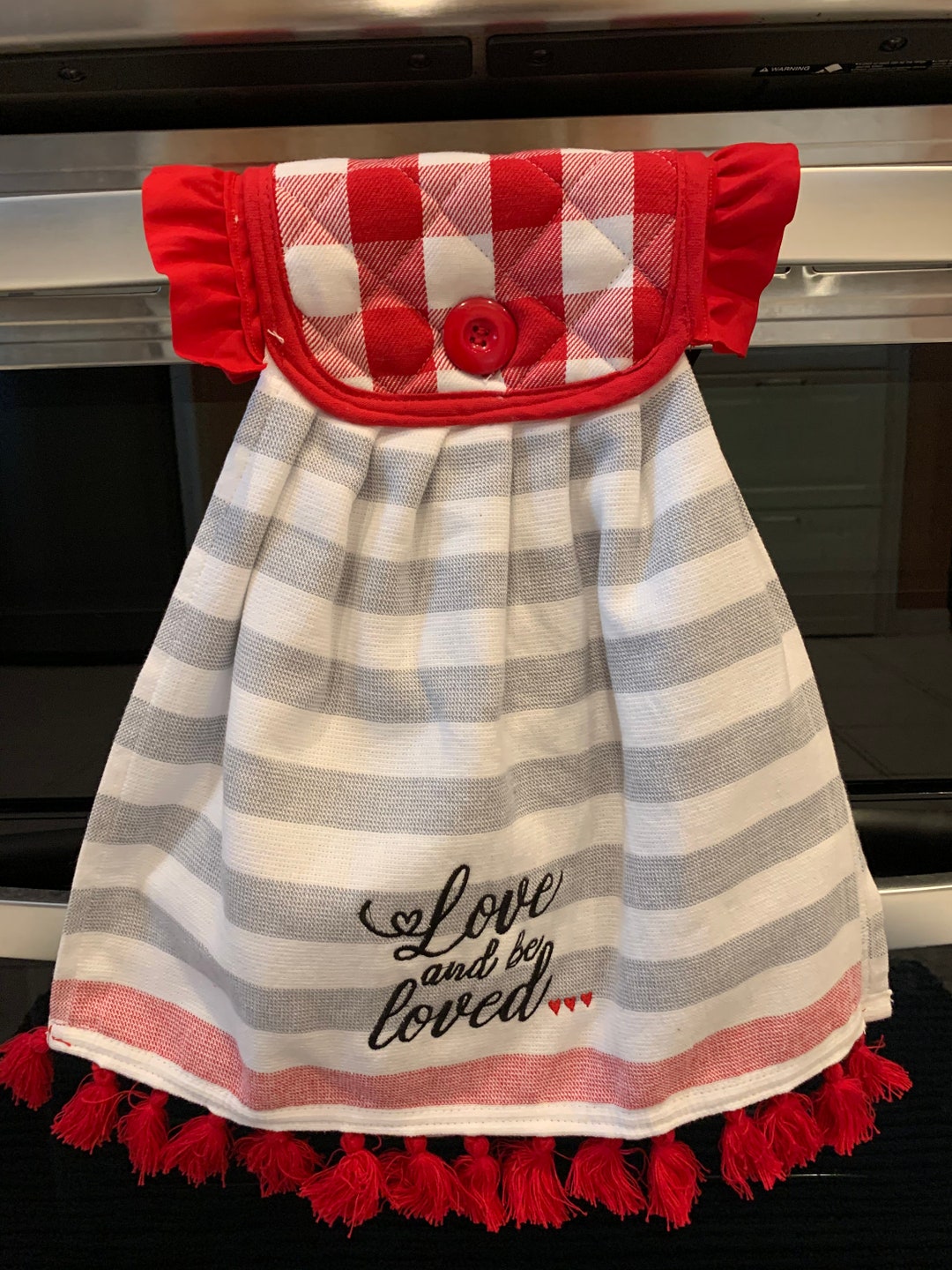 Hanging Dish Towel - Etsy