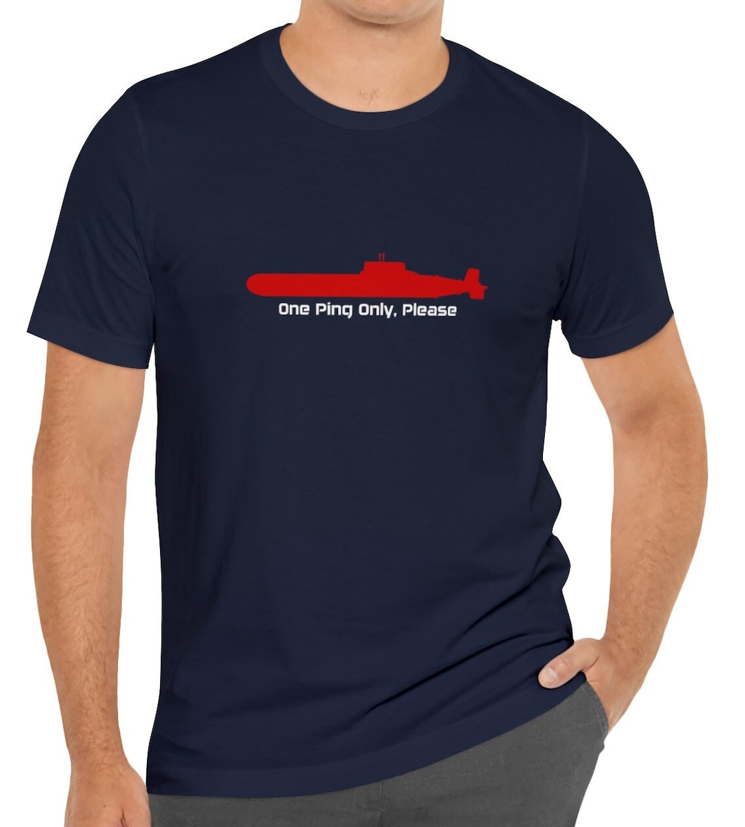 One Ping Only Please, the Hunt for Red October Softstyle T-shirt - Etsy