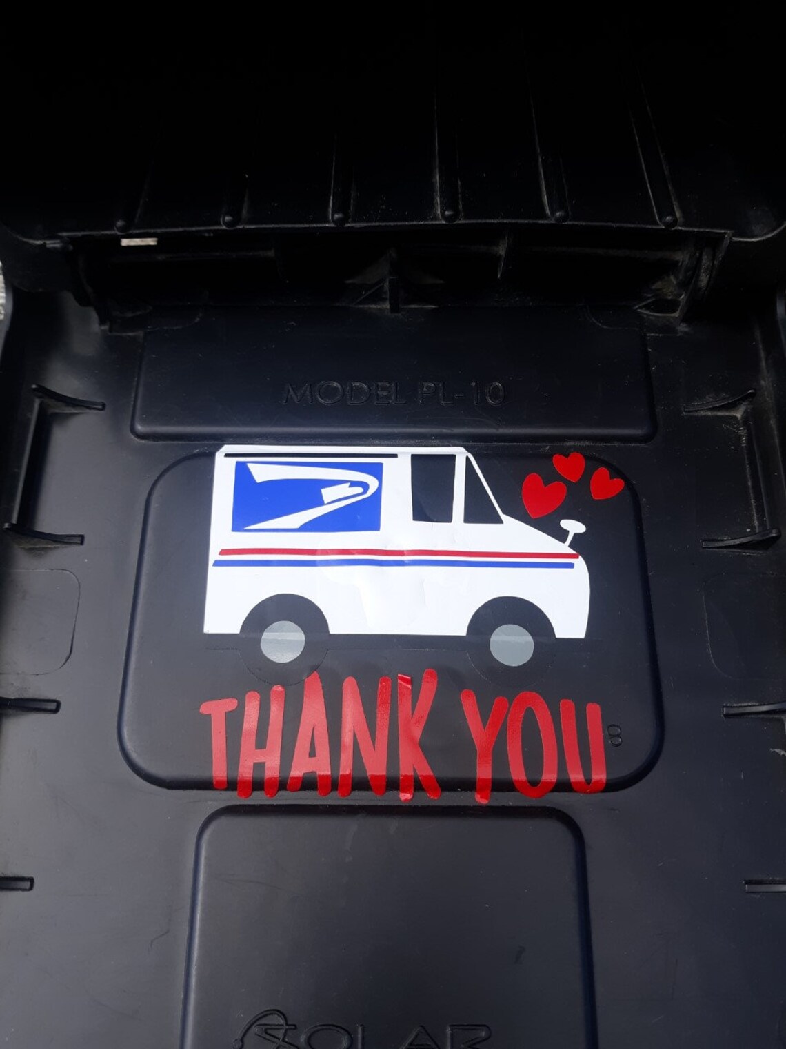 Thank You Mailbox Decal/mailman Decal/mailman Stickers/mailbox | Etsy