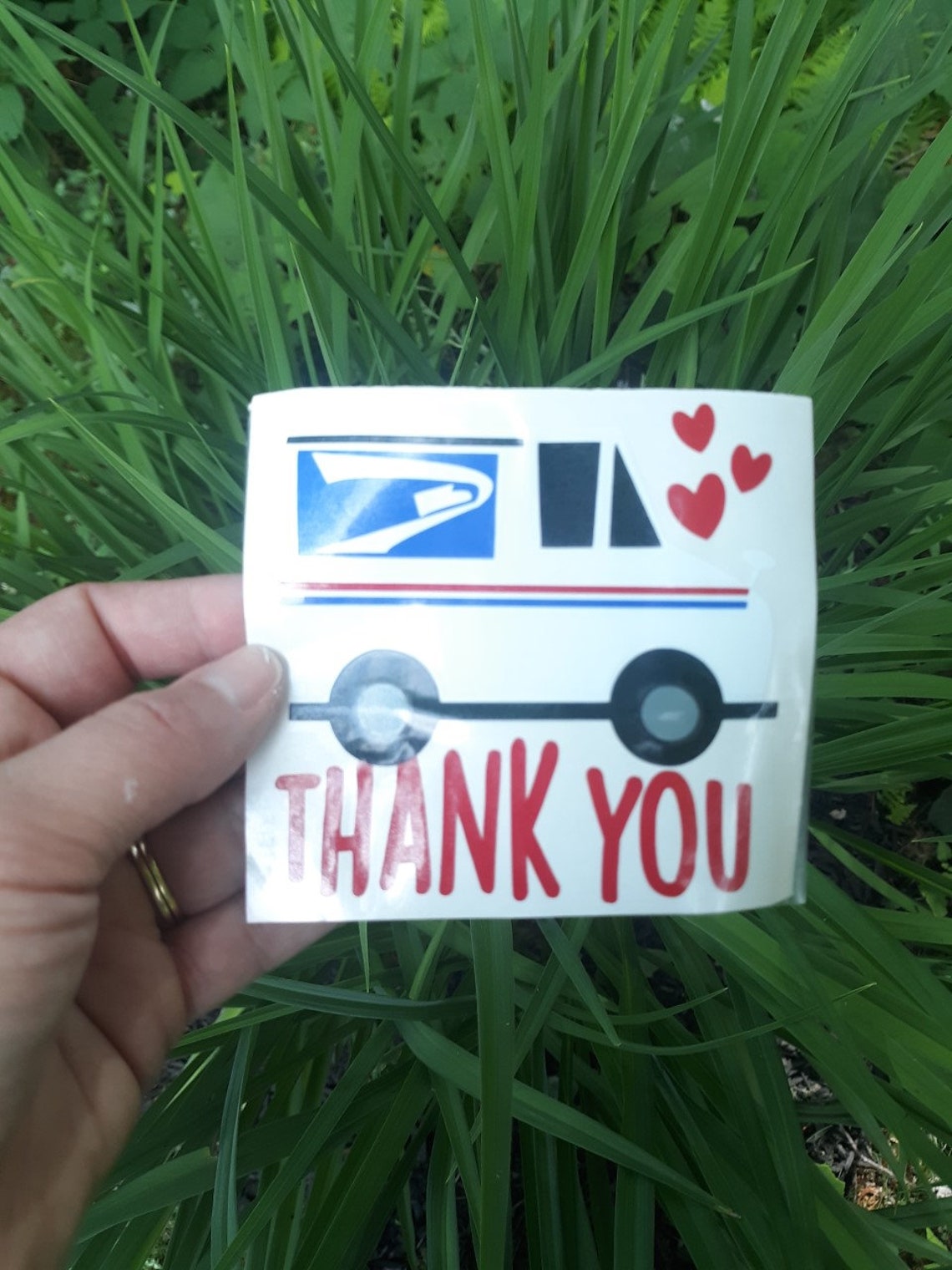 Thank You Mailbox Decal/mailman Decal/mailman Stickers/mailbox - Etsy