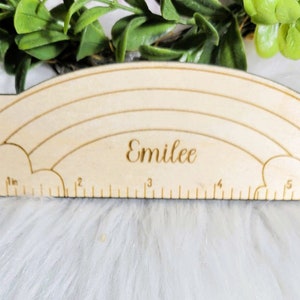 Personalized Wooden Engraved Rulers-back to School Gift-ruler With Name ...