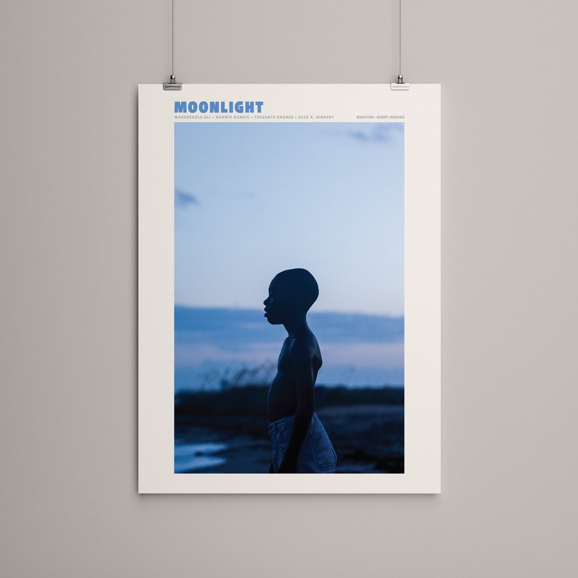 Moonlight (2016) Film Poster - Etsy