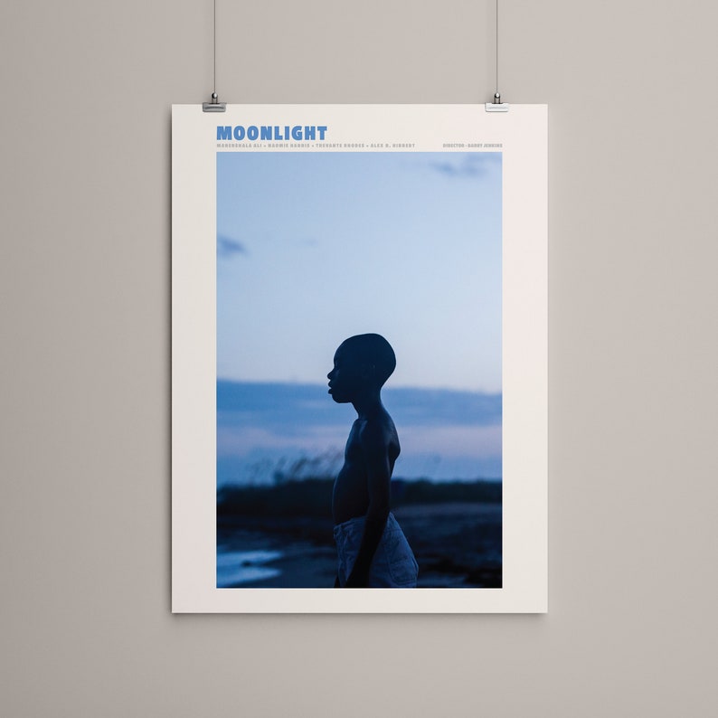 Moonlight (2016) Film Poster - Etsy