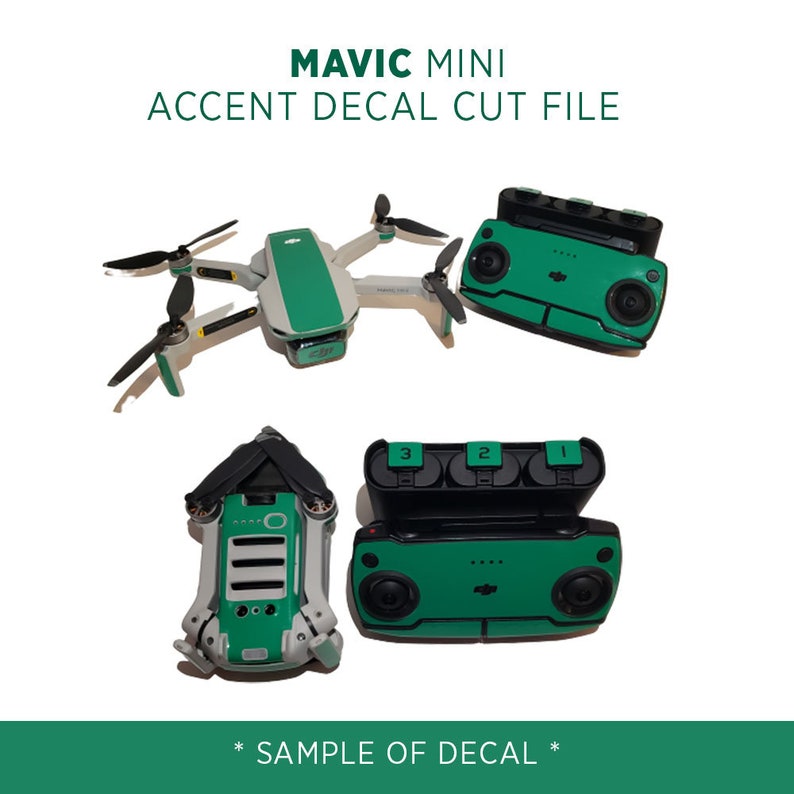 DJI Mavic Mini Accent Skin Vector - Etsy