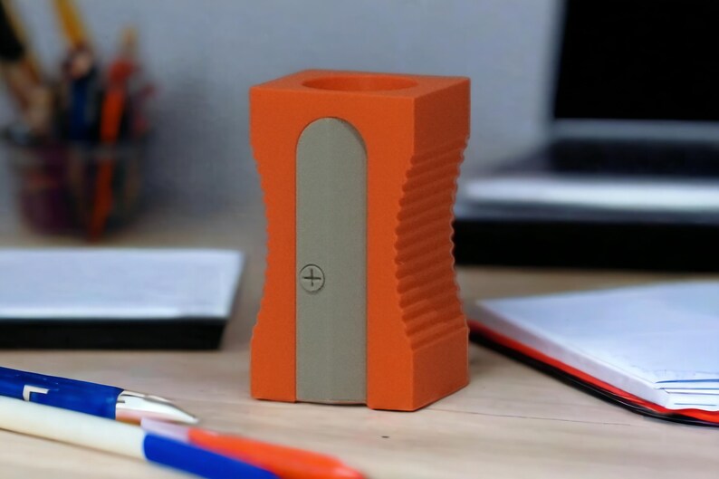 Giant Pencil Sharpener Desk Organizer - Fun, Bold & Practical! - Etsy