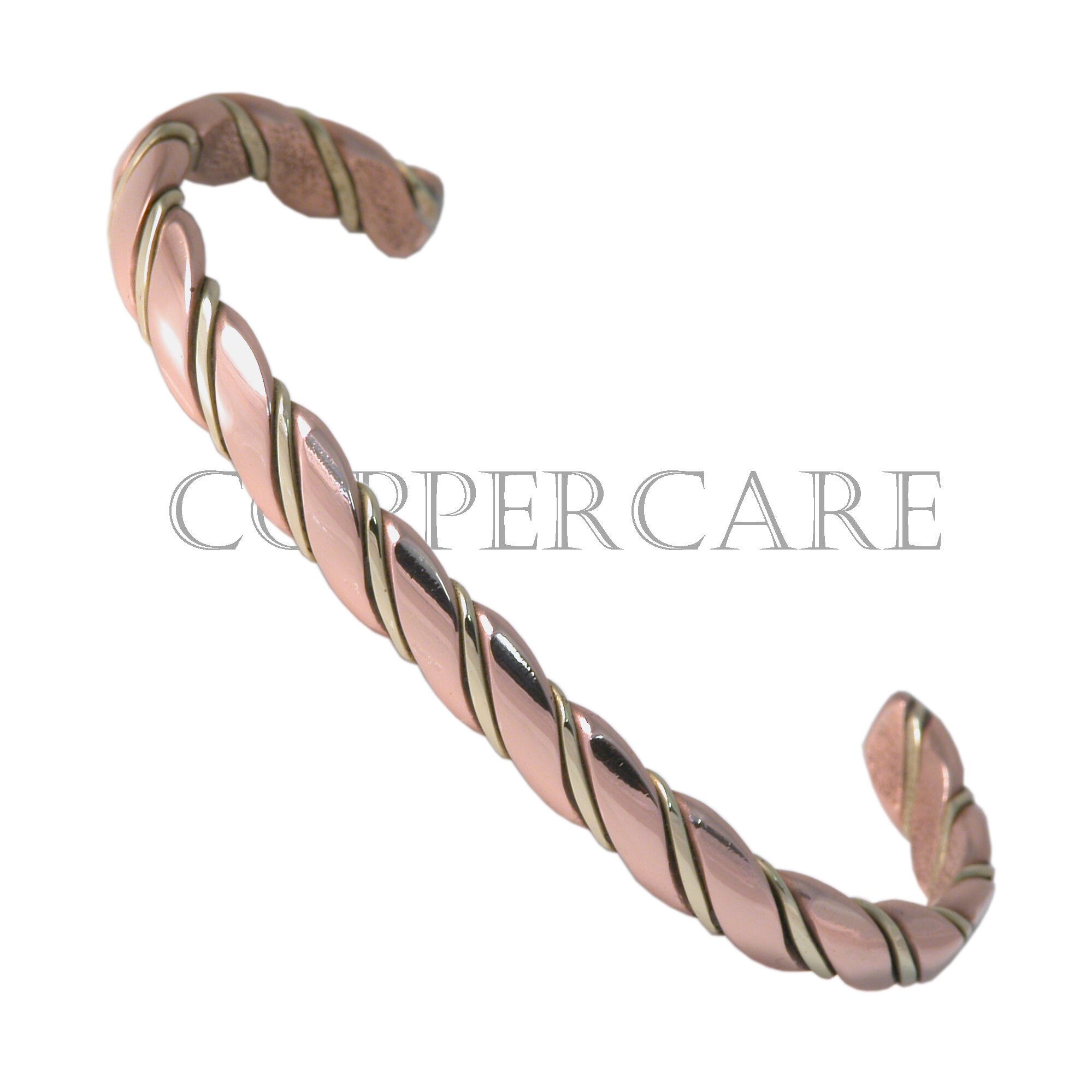 Pure Copper Twist With Brass Inlay - Etsy