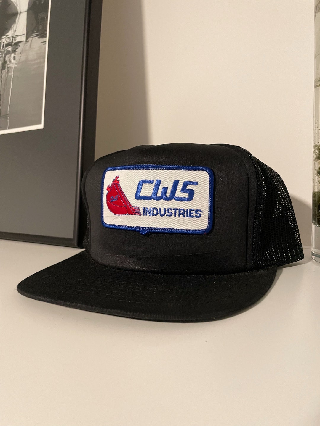 CWS Industries Trucker Hat 1980s - Etsy