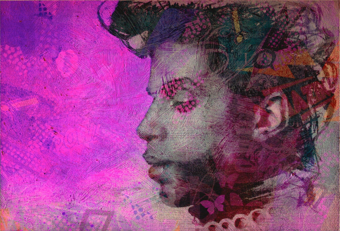 Prince Print, Prince Wall Art, Prince Pop Art, Prince Portrait, Prince ...