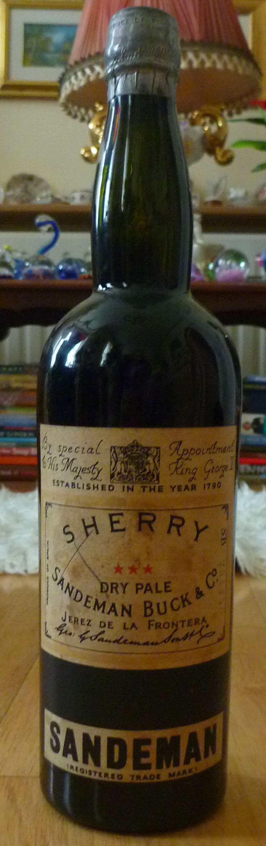 Original Vintage Sandemans Sherry sealed and Original Approx - Etsy