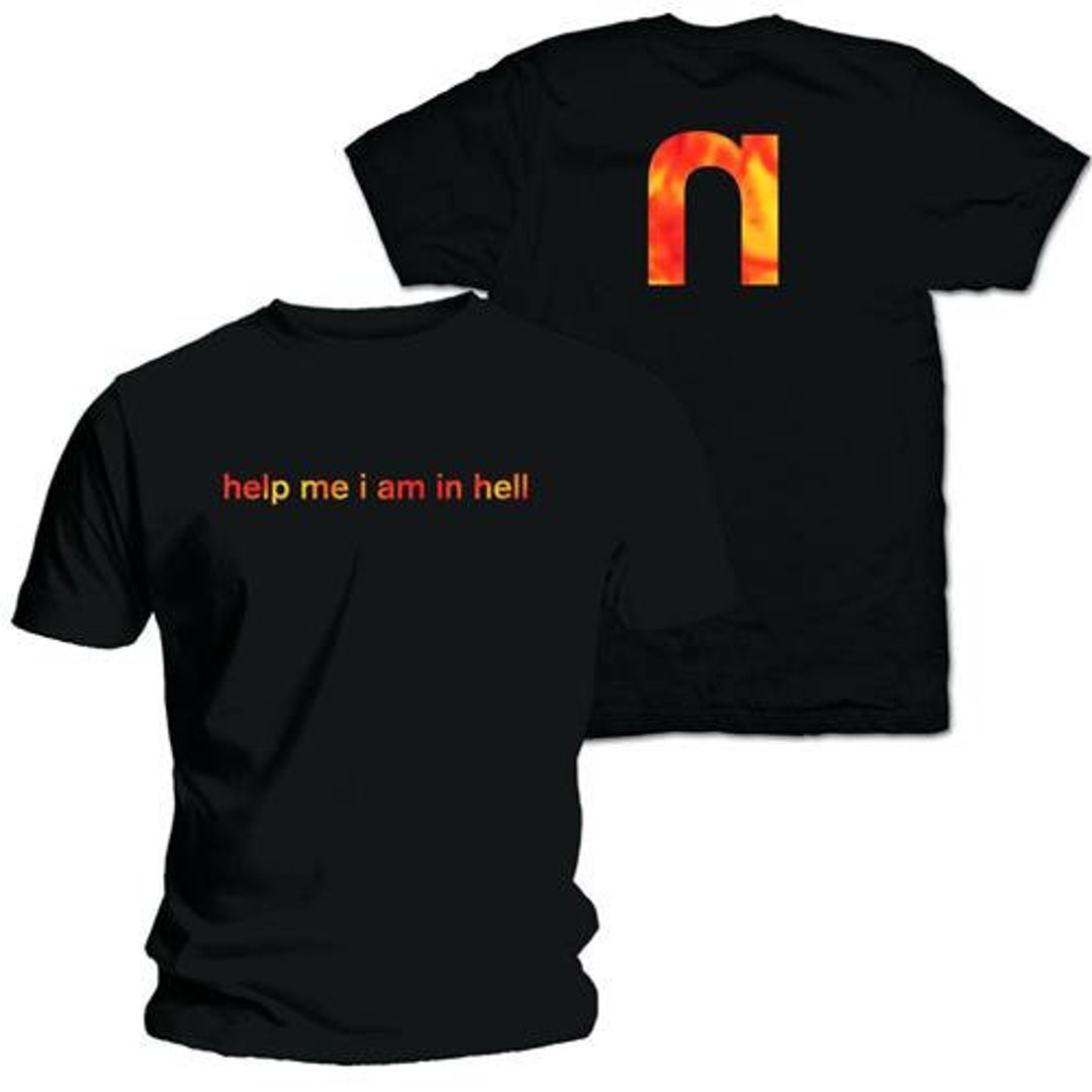Nine Inch Nails Help Me I Am in Hell T-shirt - Etsy