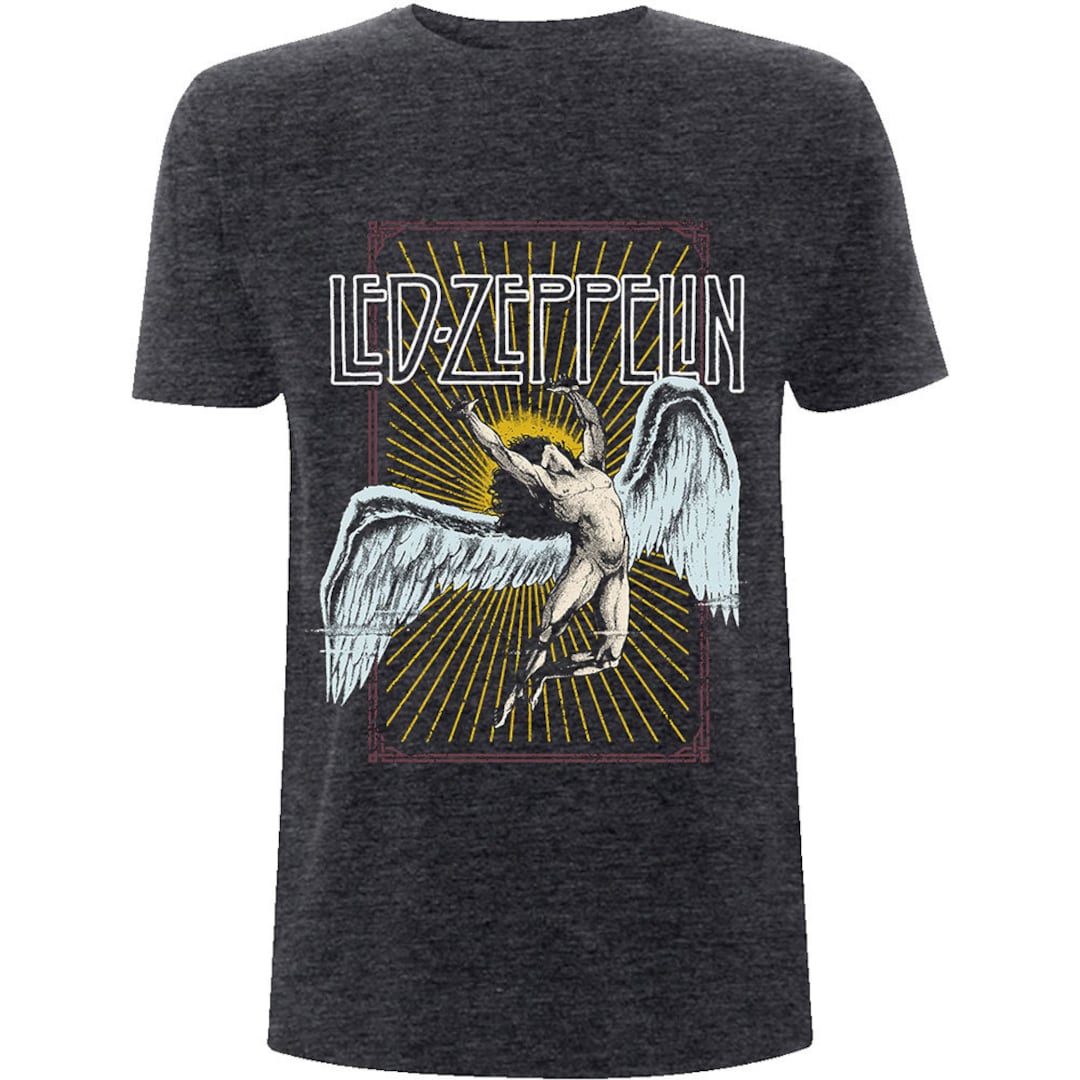 Led Zeppelin Poster Icarus T-shirt Fully Licensed - Etsy