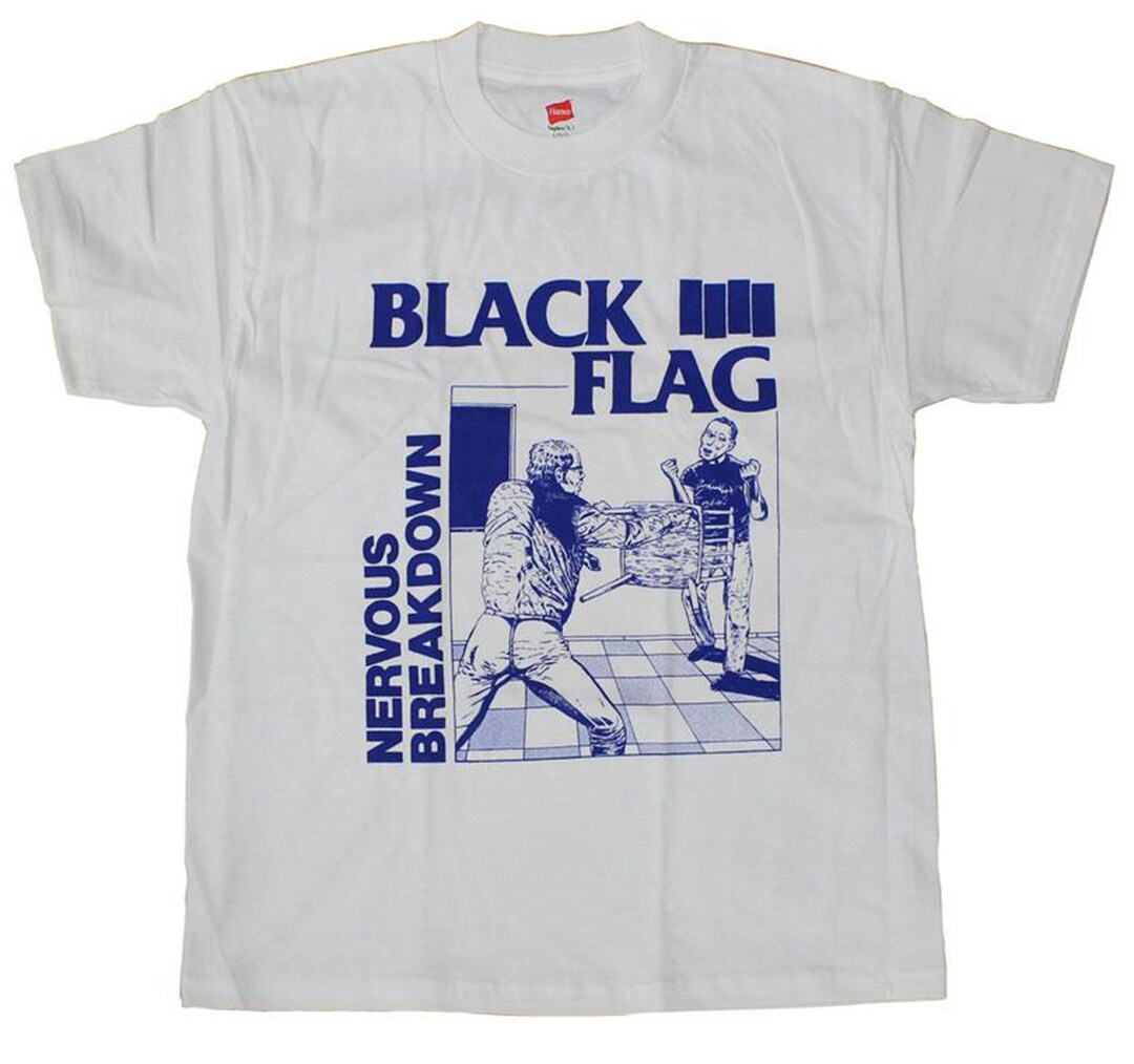 Black Flag Nervous Breakdown Shirt Fully Licensed Punk Rock - Etsy