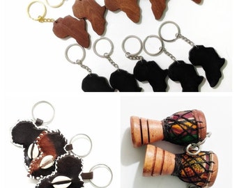 African Key Chain - Etsy