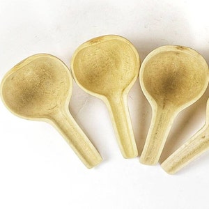 Natural Calabash Spoon: Sustainable 6-inch Utensil for Stylish Cooking ...