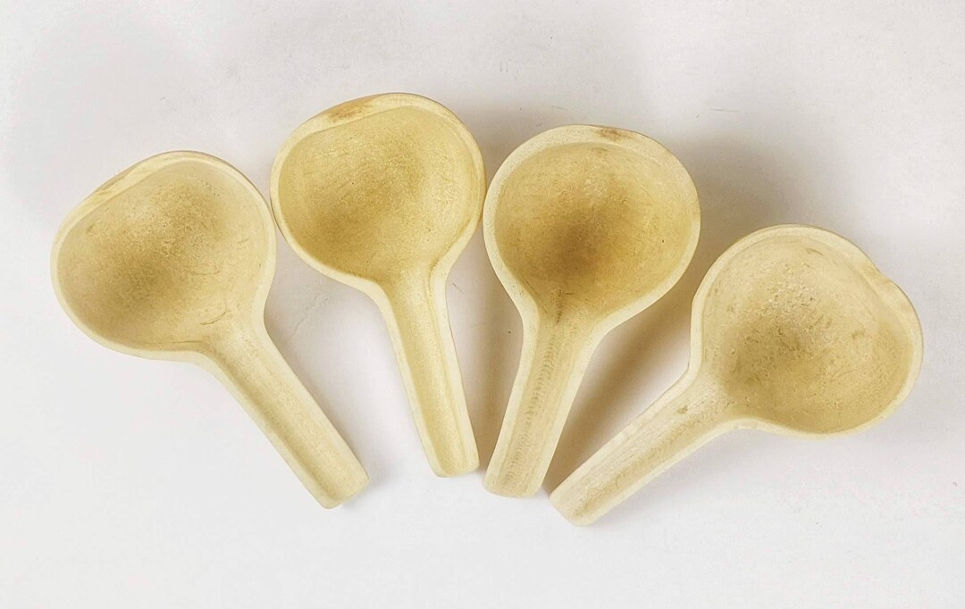 Natural Calabash Spoon: Sustainable 6-inch Utensil for Stylish Cooking ...