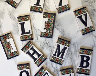 Ceramic Letters - Etsy