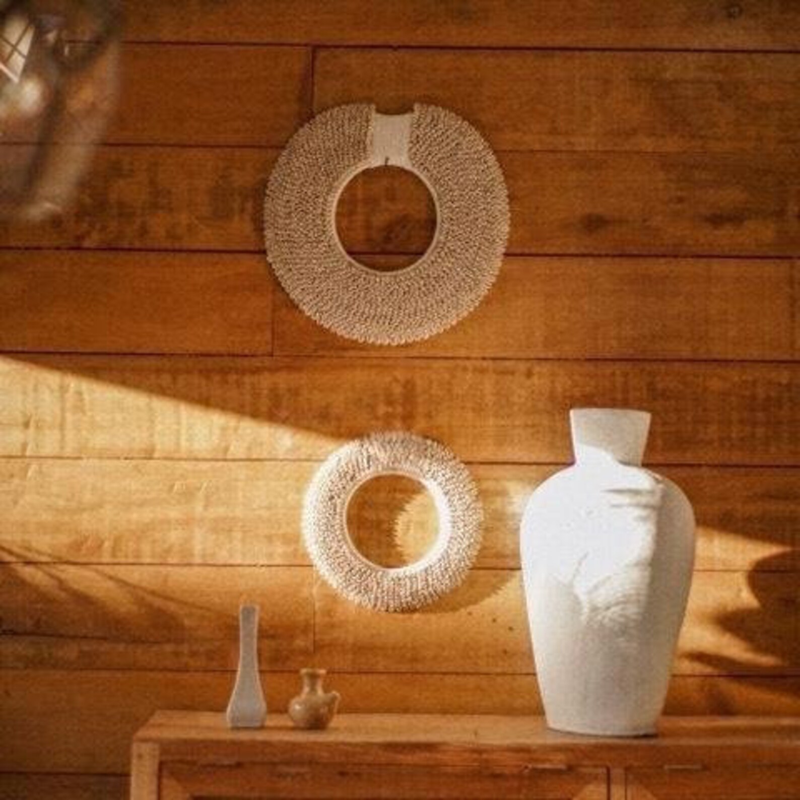 Cowrie Shell Wall Art - Etsy