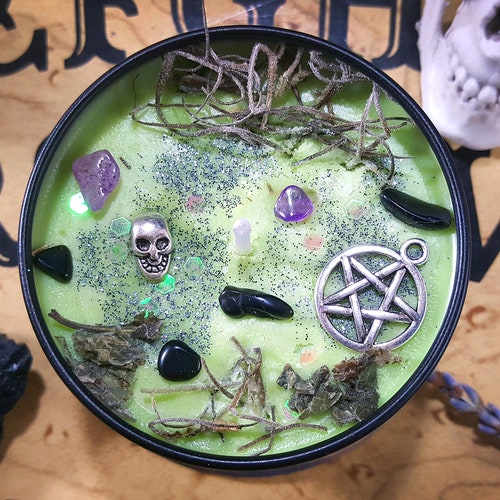 Witches Cauldron Candle Scented in Berry Bewitching Brew | Etsy