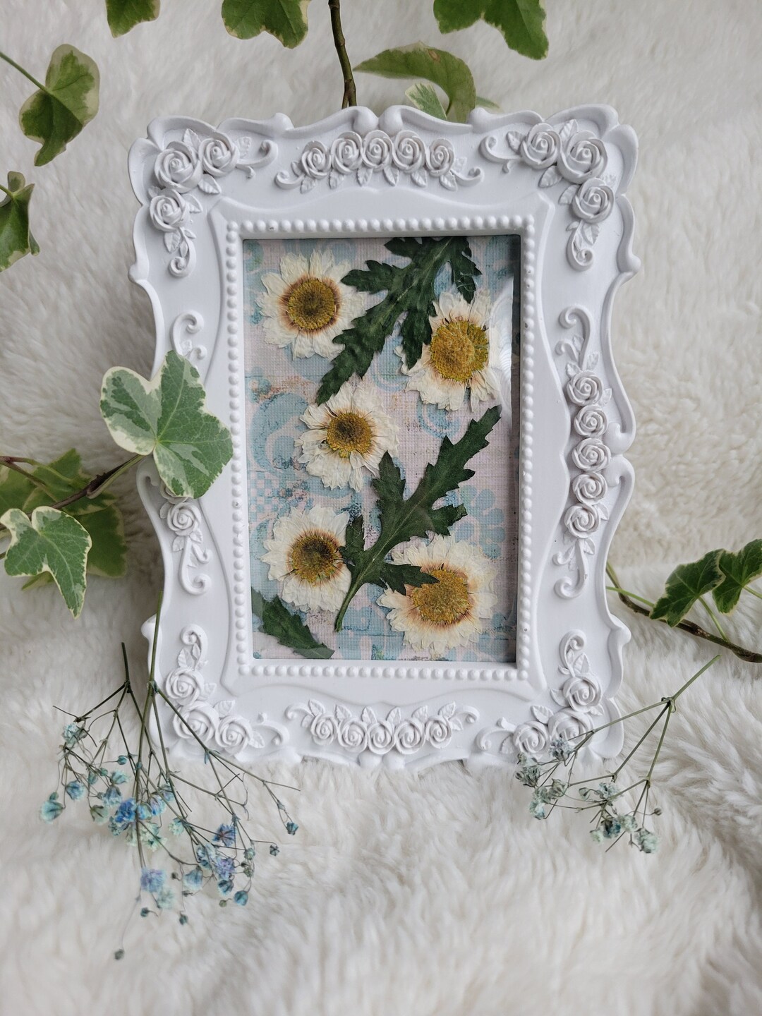 Coquette Flower Frame - Etsy